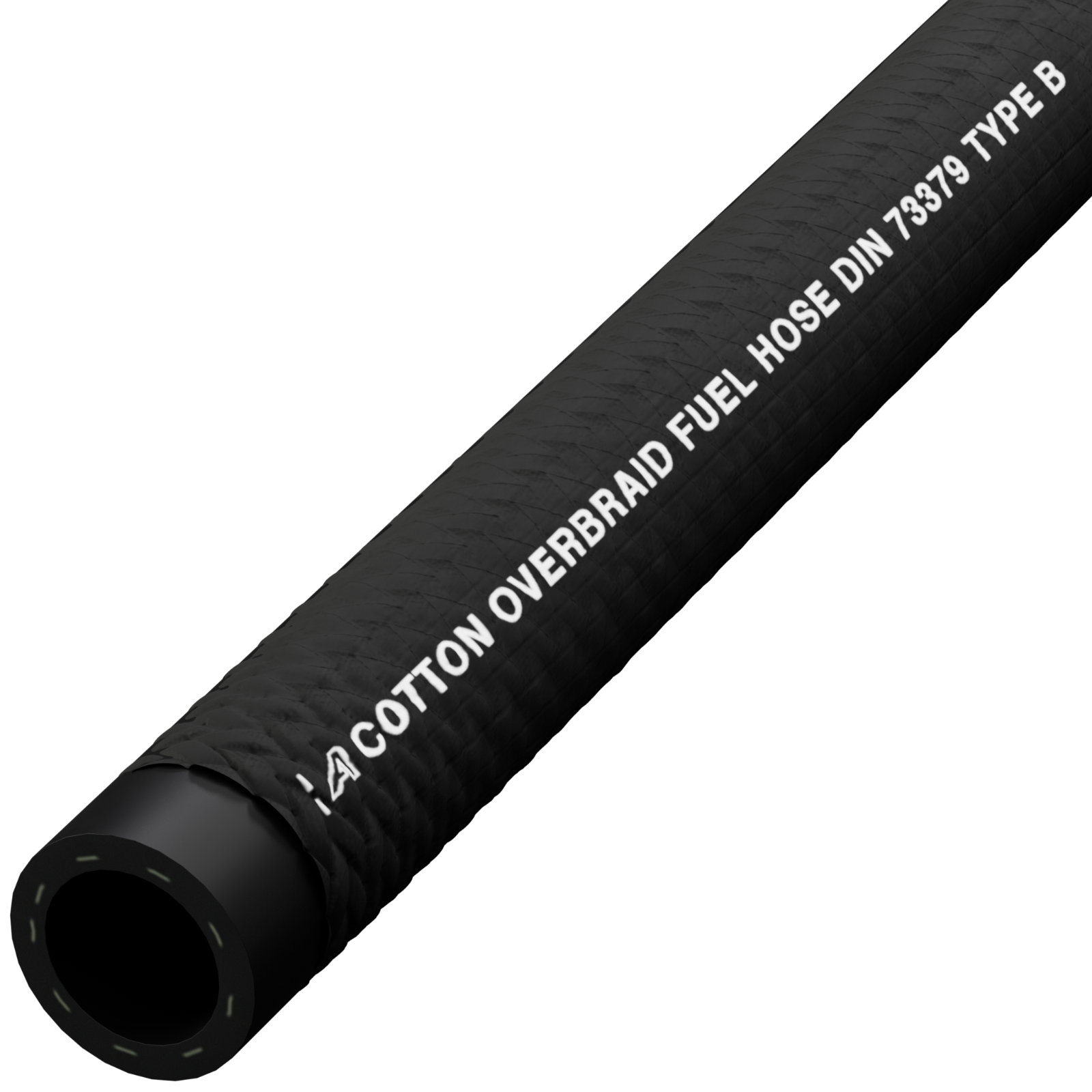Cotton Braided Rubber Fuel Hose Diesel or Petrol Oil E5 & E10 Safe ...