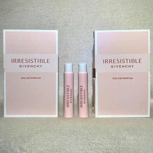 2x Givenchy IRRESISTIBLE Eau de Parfum EDP Sample Sprays .03oz, 1ml New ...