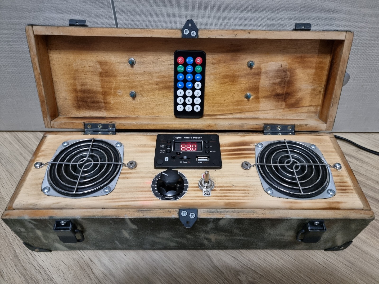 Handmade Radio Receiver in Military Style | eBay