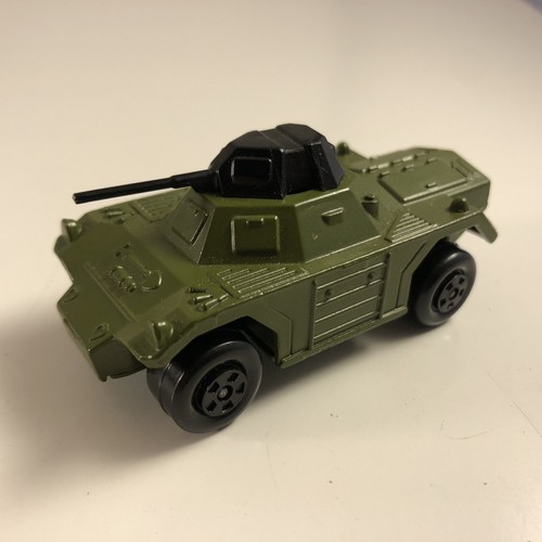 Vintage Matchbox Rolamatics 1973 Weasel Armoured Gun No.73 Army Green ...