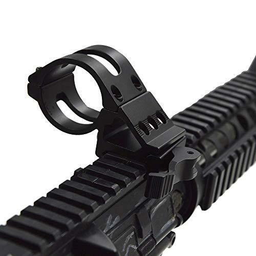 ALONEFIRE Full Metal Weapon Light Mount Offset Picatinny Rail Mount for ...