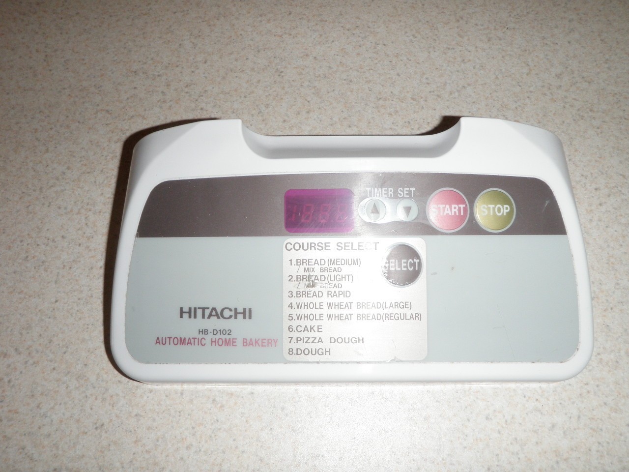 Hitachi Bread Machine Control Panel HB-D102 | eBay