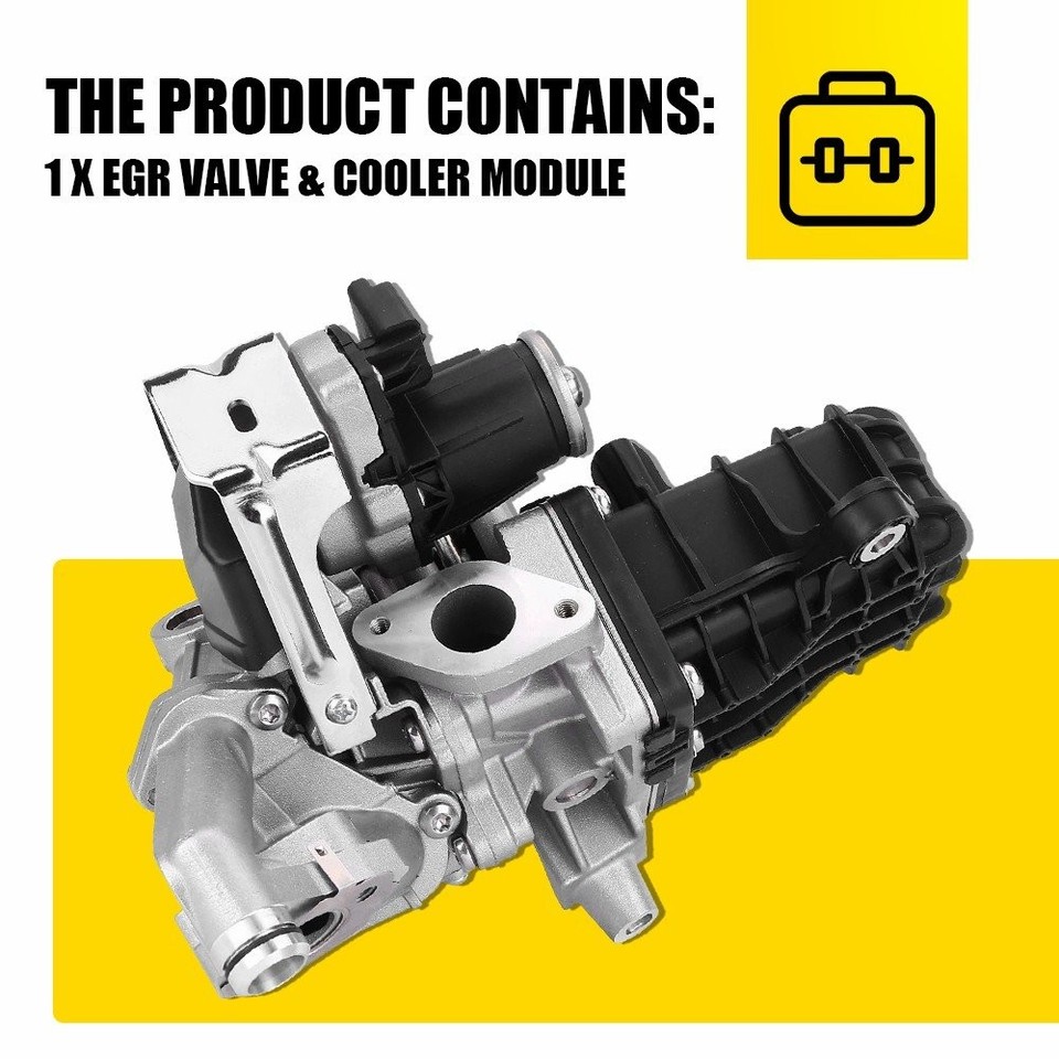 1X EGR Valve Module Cooler Fit Citroen DS Ford Opel Peugeot Toyota ...
