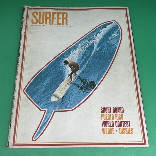 SURFER MAGAZINE * SEP 1968 * Robert Nat Young * VTG Surf 60s 1960s ...
