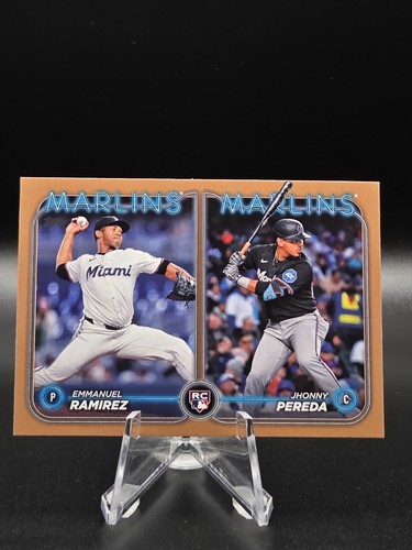 2024 Topps Update Emmanuel Ramirez Jhonny Pereda Gold /2024 RC #US185 ...