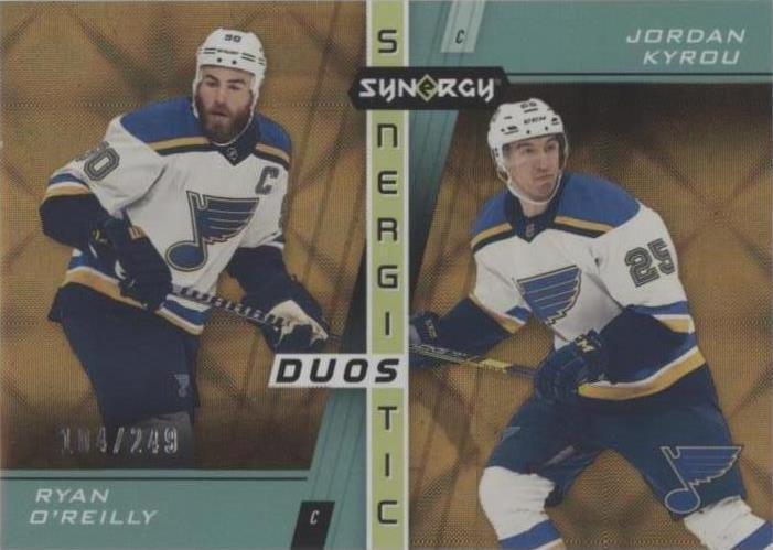 2021-22 Upper Deck Synergy - Synergistic Duos Stars Ryan O'Reilly ...