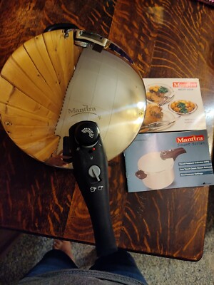Manttra Stainless Steel 6Qt Pressure with directions and recipe book | eBay