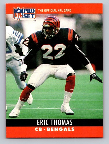 1990 Pro Set #65 Eric Thomas Cincinnati Bengals | eBay