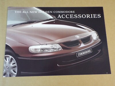 c1998 Holden VT Commodore original Australian single page accessories ...
