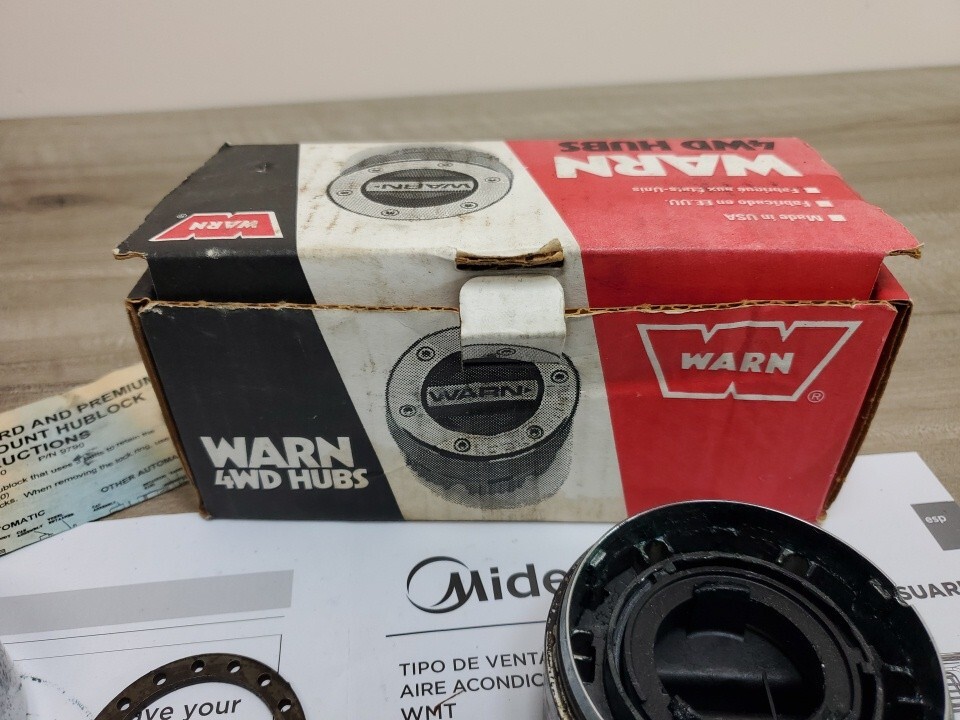 Warn 9790 CHROME Full Time 4WD Manual Wheel Locking Hubs 19 Spline G | eBay