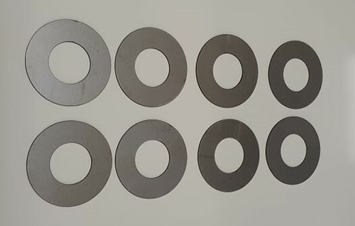 SHIM KIT 40mm EXCAVATOR BUCKET 4x 1mm 2x 2mm 2x 3mm MINI DIGGER JCB ...