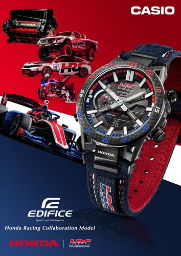Edifice x HRC Honda Racing Corporation Limited Edition Watch ECB-2000HR ...