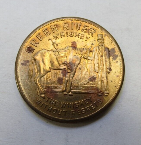 GREEN RIVER WHISKEY THE WHISKEY WITHOUT REGRETS IT'S LUCKY TO DRINK ...