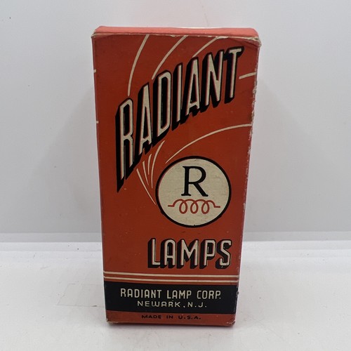 Vintage Radiant Projection Lamp, 150W 120 V T8 Radiant Lamp Corp. N.J ...