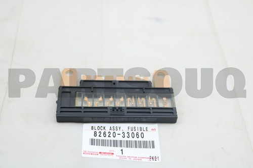 8262033060 Genuine Toyota BLOCK ASSY, FUSIBLE LINK 82620-33060 | eBay