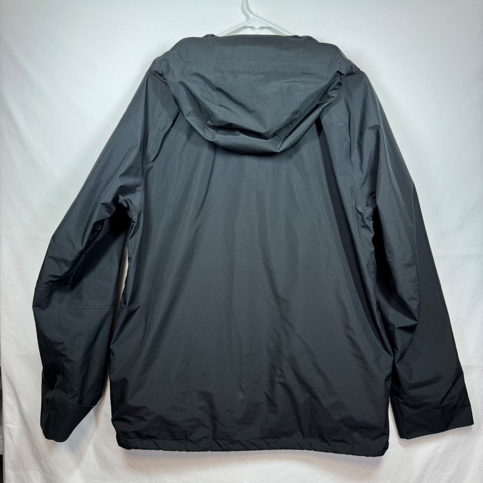 Marmot Gore-Tex Black Waterproof Hooded Jacket RECCO K74180 Ski Men's ...