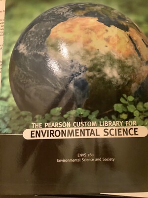 The Pearson Custom Library for Environmental Science | eBay