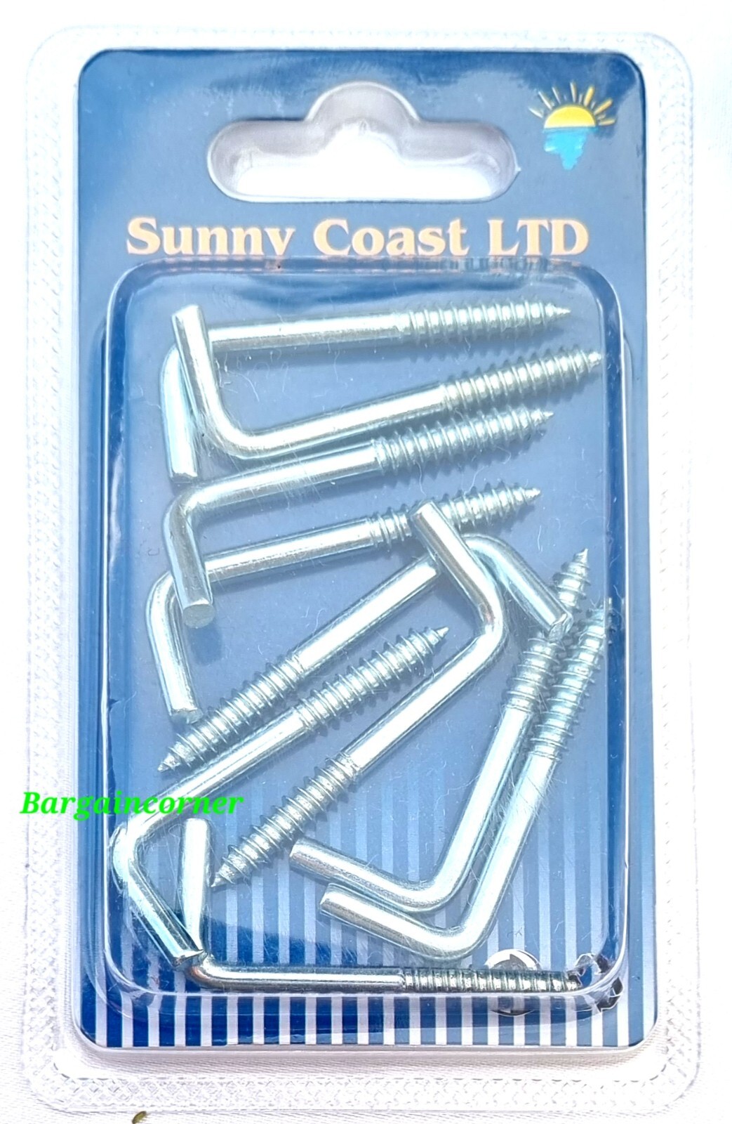 L Hook Hanging Hooks (A15) Self Tapping Screw In Ceiling Right Angle ...