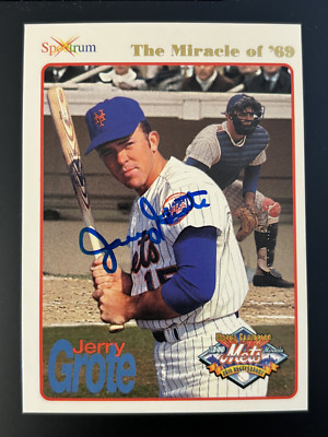 1994 Mets '69 Tribute #8 Jerry Grote Autographed | eBay