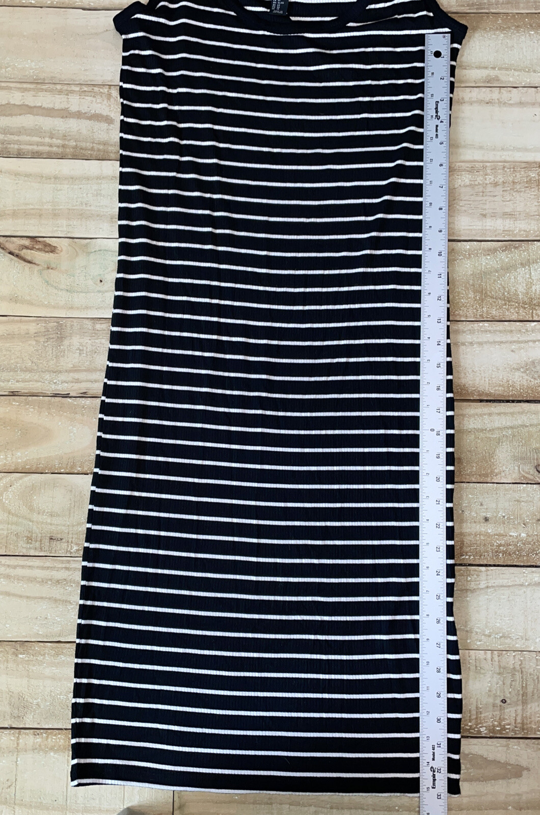 Forever 21 Plus Sizes Women's Striped Dress Size 0X Color Black and ...