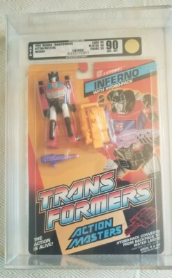 Transformers Action Masters Inferno (Hasbro 1990) AFA 90 85/90/90 | eBay