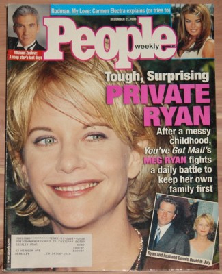 DECEMBER 21 1998 PEOPLE WEEKLY MAGAZINE MEG RYAN, CARMEN ELECTRA | eBay