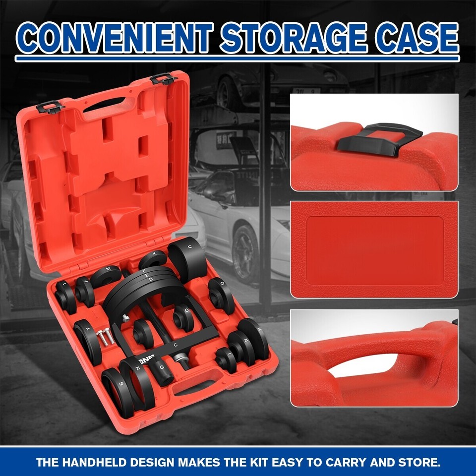 22Pcs Bushing Puller Kit Set Removal Puller Wheel Hub Assemblies and ...