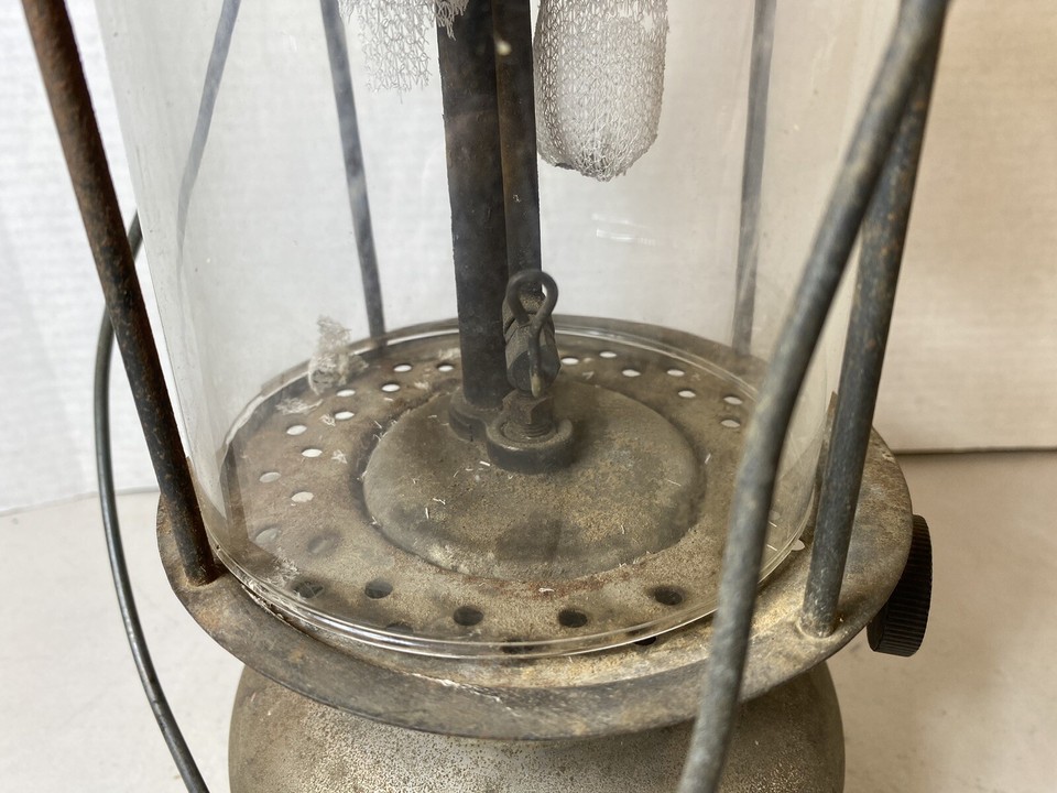 Coleman quick lite oil Lamp Co. Pyrex lantern vintage antique 6D1 | eBay