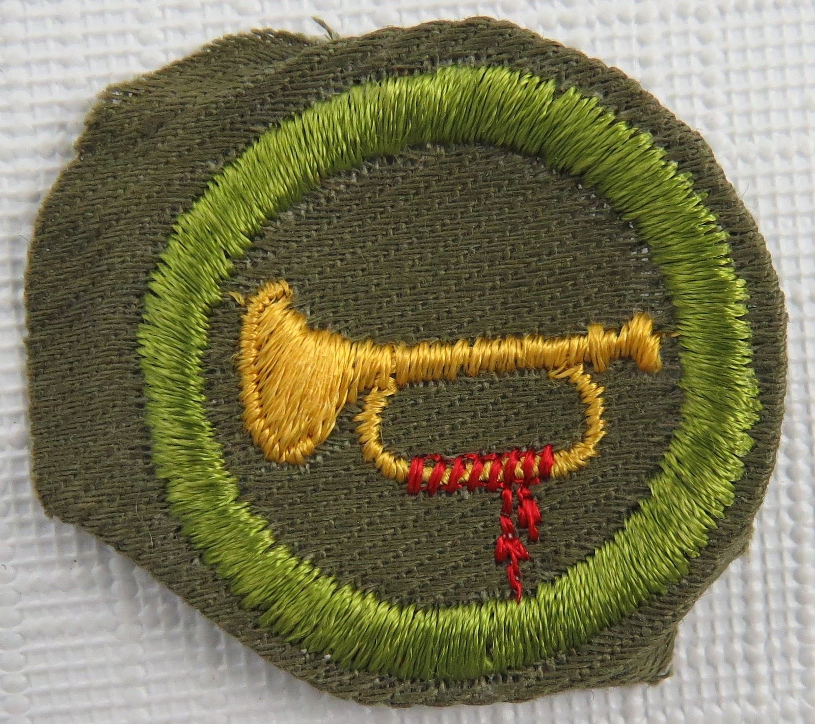 Bugling Merit Badge 1947-1960 Type E [MB-554] | eBay