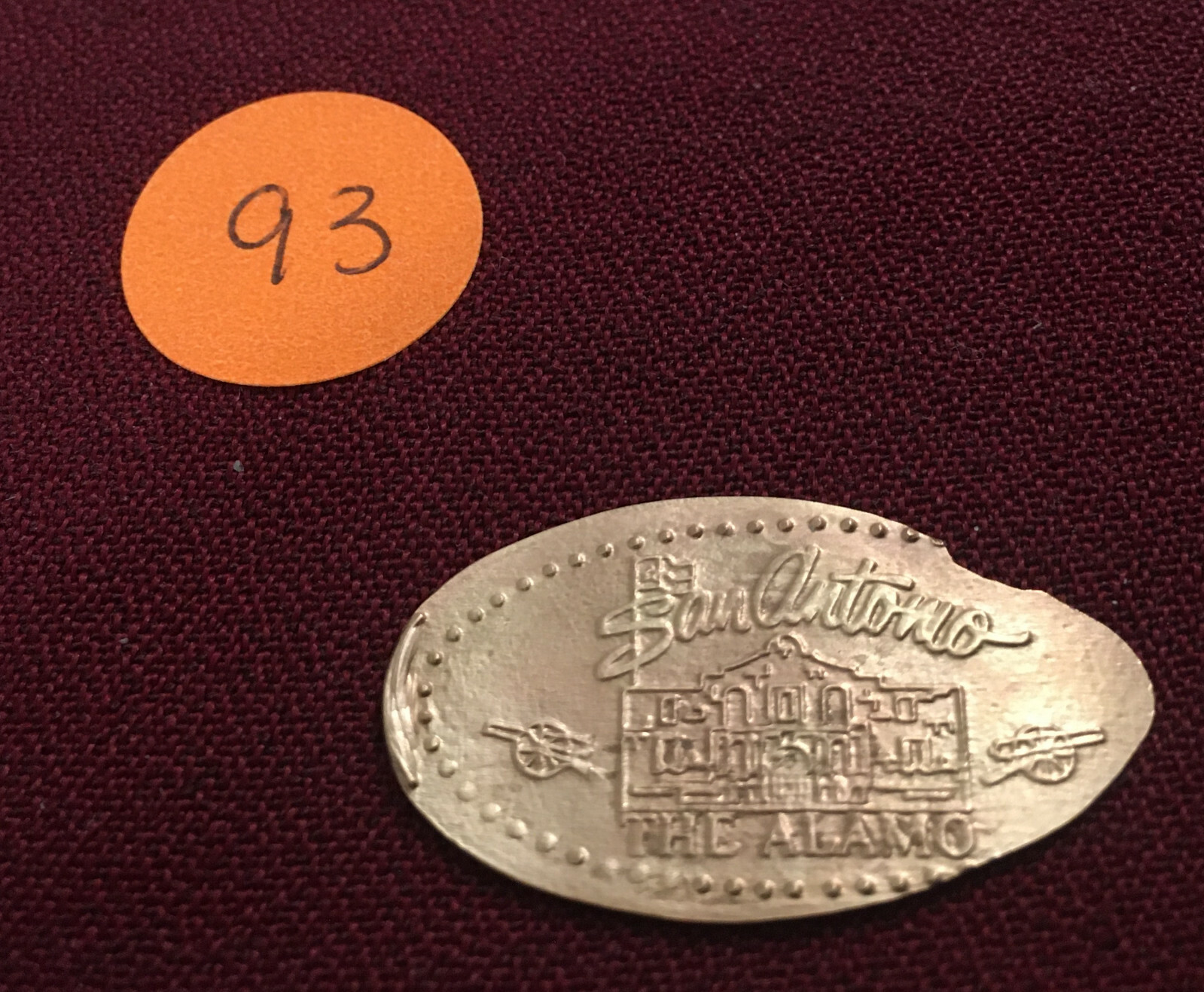 Alamo Plaza Shirts San Antonio Texas COPPER Pre-1982 Smashed Penny | eBay