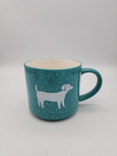 ELUM Home Beagle Dog Blue & White COFFEE MUG Speckled Print Mug | eBay