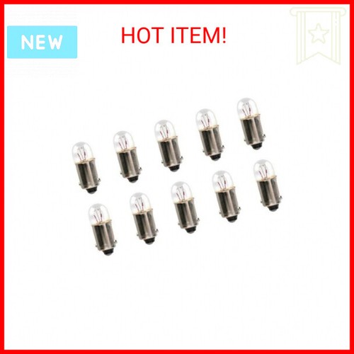 CEC Industries #3894 Bulbs, 12 V, 3 W, BA9s Base, T2-3/4 Shape (Box of ...