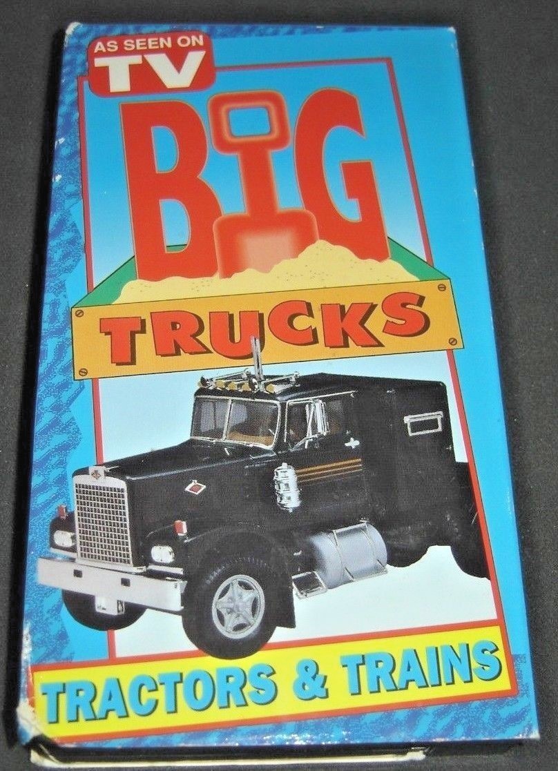 Big Trucks Tractors & Trains VHS 1994 ~ 084296059782 | eBay