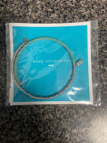 Keep Collective ~ Friendship Beaded Wrap Bracelet ~ Turquoise NEW ...