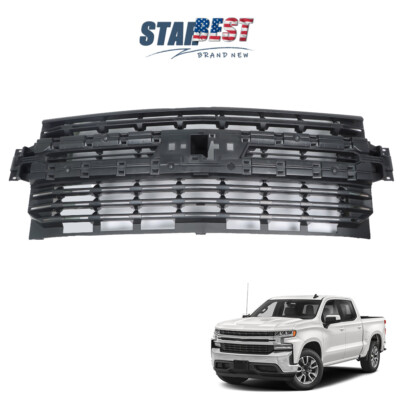 84493306 Front Bumper Upper Grille Black For Silverado 1500 2019 2020 ...