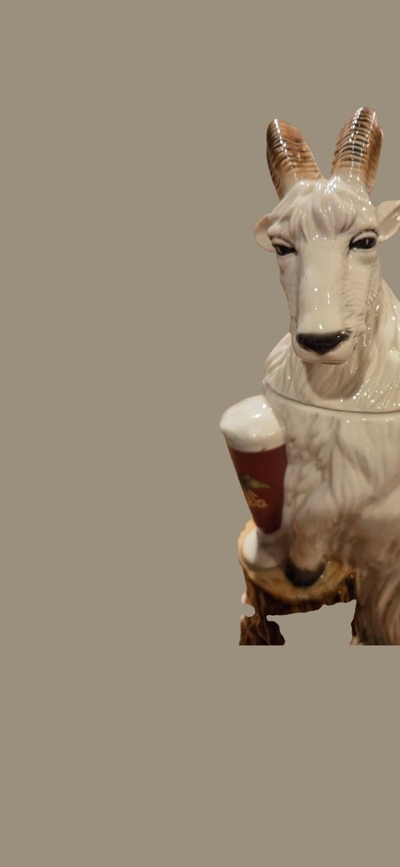 Anheuser- Busch Bock Beer Stein Goat Figure. 209/ 2,500. Collectors 3rd ...