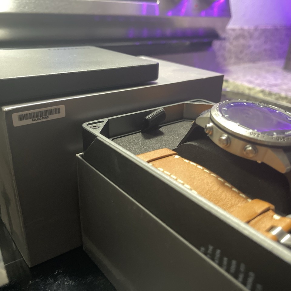 Garmin MARQ Adventurer Gen 1 GPS Smartwatch Titanium — Excellent Condition | eBay