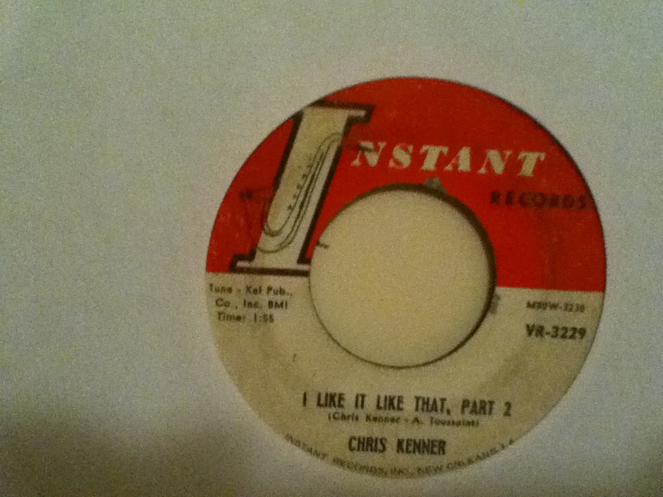 CHRIS KENNER 7" VINYL SINGLE , I LIKE IT LIKE THAT, PART 1 & PART 2 | eBay