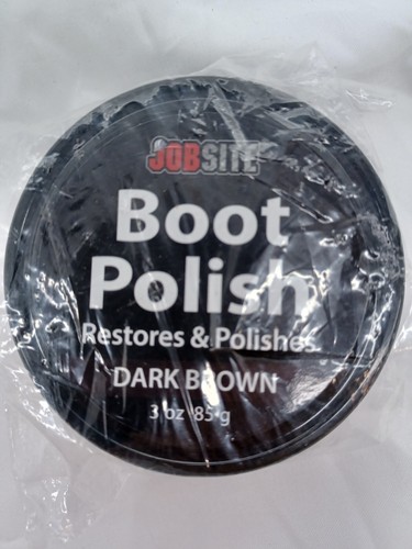 Job Site 54024 Boot Cream Dark Brown 3 oz | eBay