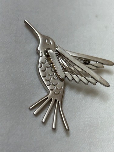 Vtg, MEXICO 925 Sterling Silver - Bird Brooch Pin | eBay