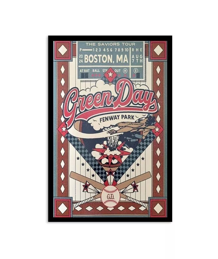 Fenway Park Poster Fenway Park Entrance Door Poster (w/Ted Williams)