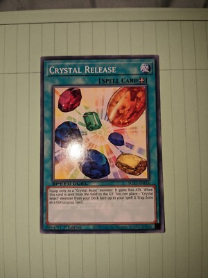 Crystal Release - SGX1-ENF14 - Common - 1st Edition Near Mint Yugioh ...