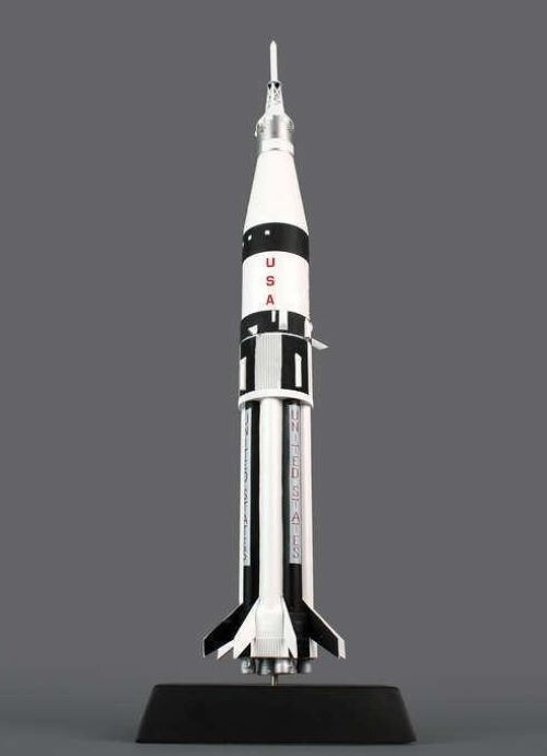 NASA Saturn 1B Apollo Moon Rocket Launch Vehicle Desk Top Space 1/144 ...