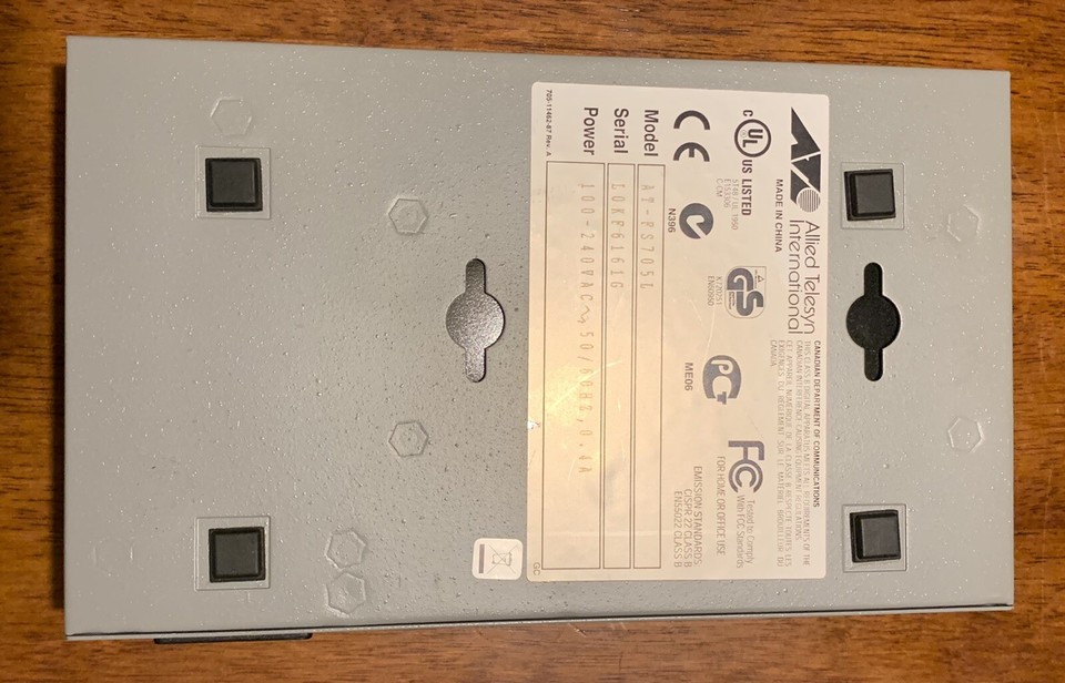 Allied Telesis - AT-FS705L Fast Ethernet Switch | eBay