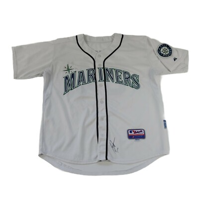 Mariners Jersey Jaime #04 Authentic Collection Majestic Size 52 Signed ...