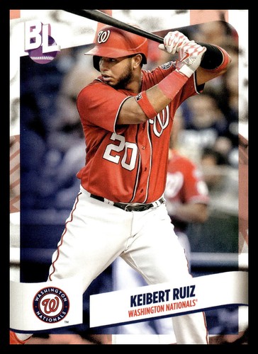2024 Topps Big League #142 Keibert Ruiz Washington Nationals Baseball ...