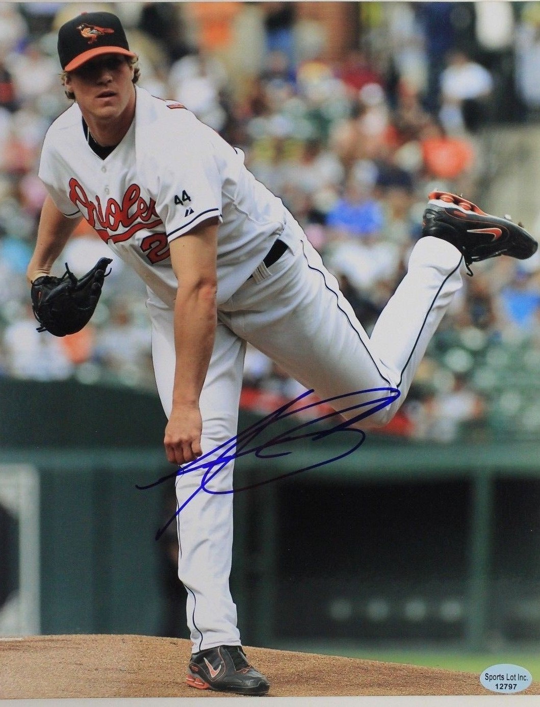 Adam Loewen Orioles Signed 8x10 Autographed MLB Photo 17H | eBay
