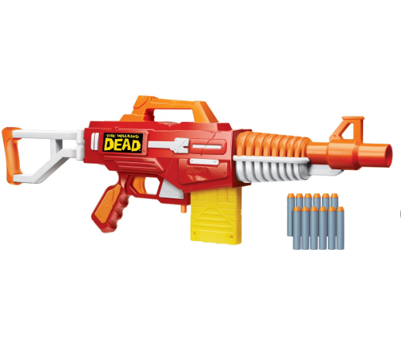 Air Warriors The Walking Dead Abraham's M16 Toy Gun Dart Blaster for ...