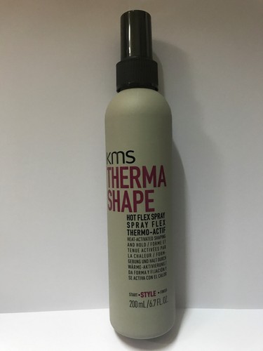 KMS THERMA SHAPE HOT FLEX SPRAY Heat-Activated Shaming and Hold 200ml ...
