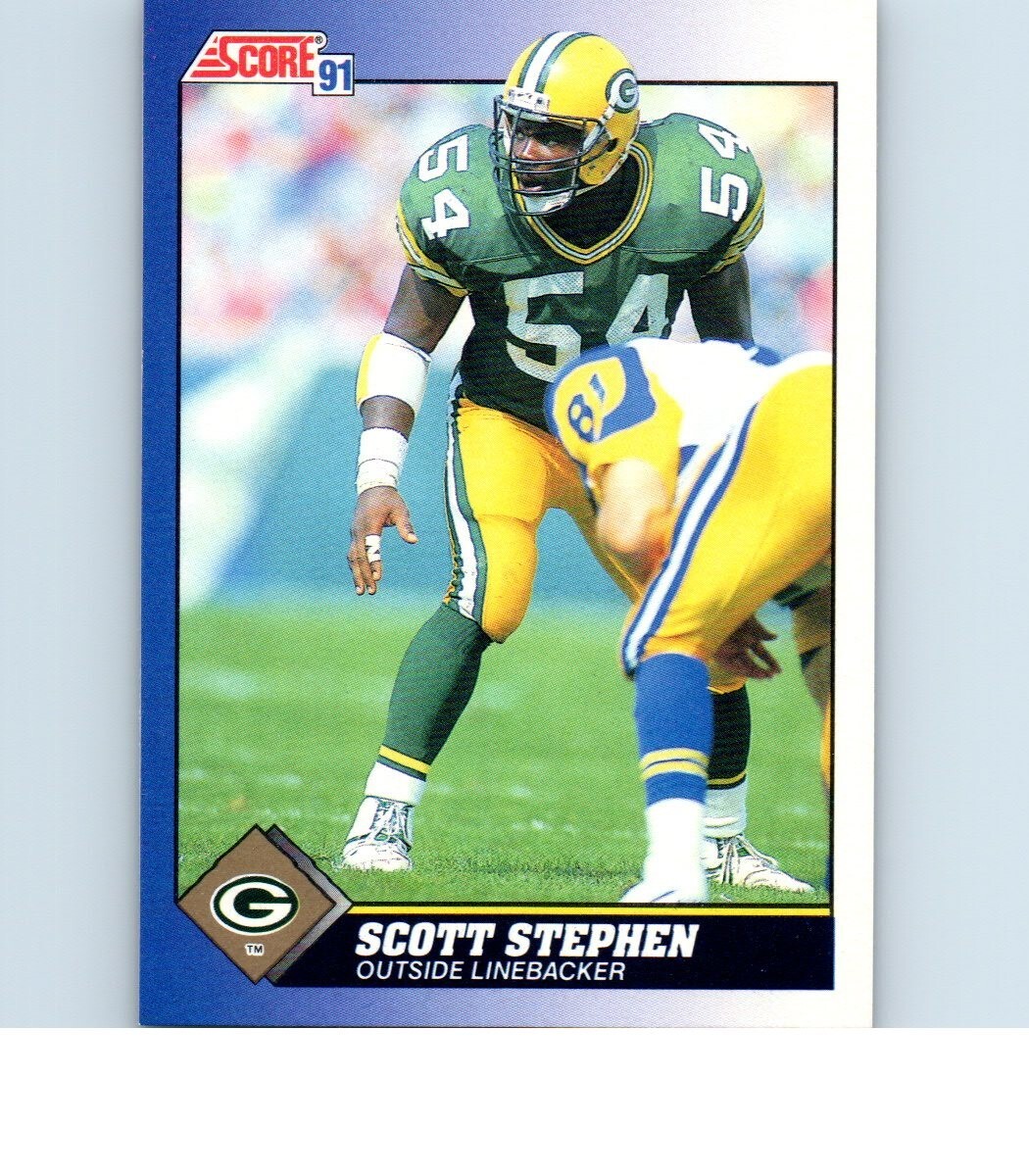 Scott Stephen 104 Packers 1991 Score NFL Football Trading Card | eBay